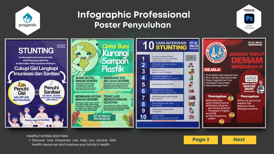 Infographic Professional / Poster / Leaflet (Menarik & Kreatif) / Bisa ...