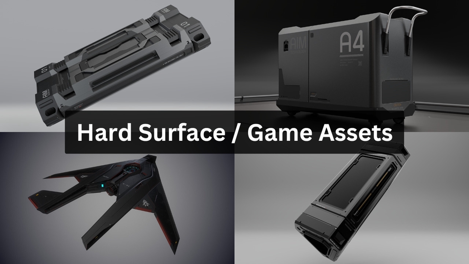 3D Model / Hard Surface/ Game Assets