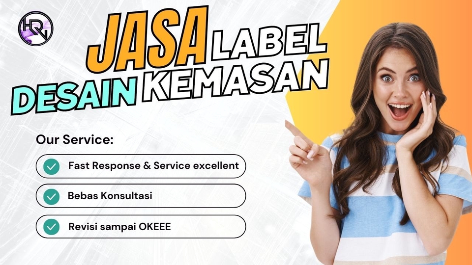 JASA DESAIN LABEL KEMASAN, PACKAGING UNLIMITED REVISI