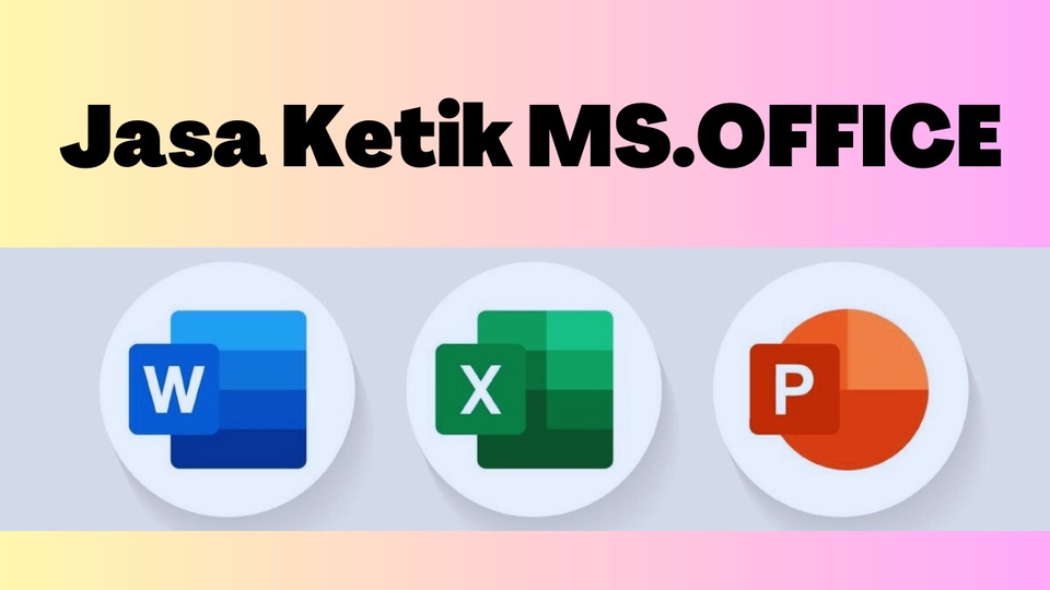 Jasa pengetikan MS.OFFICE
