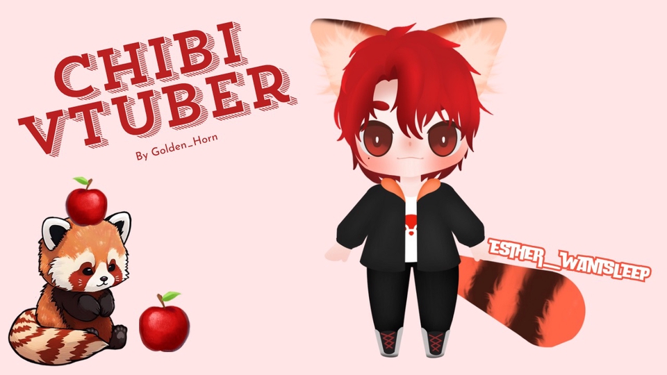 โมเดล Chibi Vtuber
