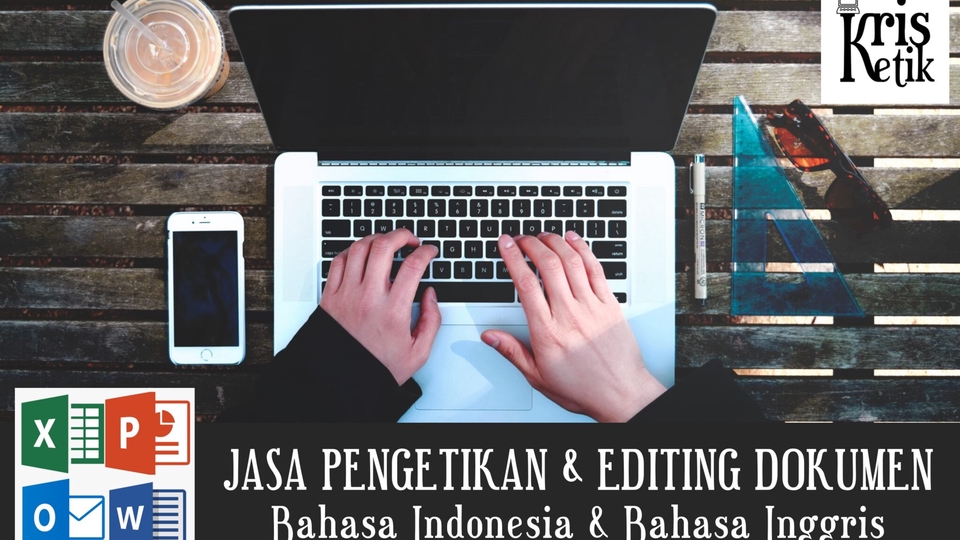 Jasa Pengetikan & Editing Dokumen Bahasa Indonesia & Bahasa Inggris