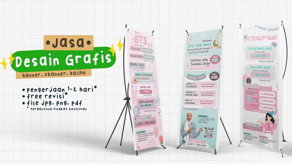 DESAIN XBANNER / DESAIN BANNER / BANNER
