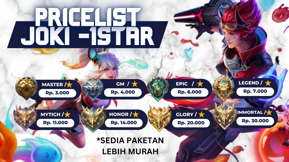 Joki Rank MLBB (Mobile Legends)