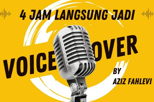 VOICE OVER PROFESSIONAL CEPAT SELESAI, BERKUALITAS DAN MURAH