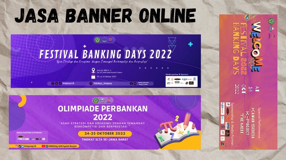 Desain Jasa banner dan Pamflet
