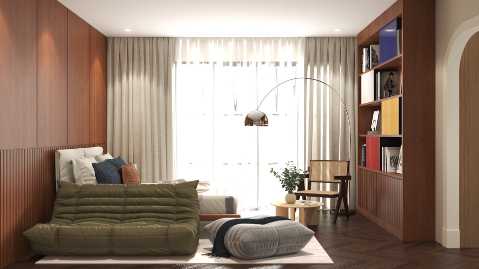 3D Interior Perspective