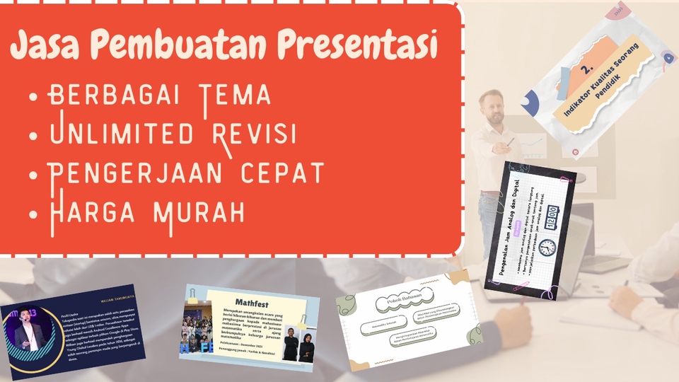 JASA PEMBUATAN SLIDE PRESENTASI