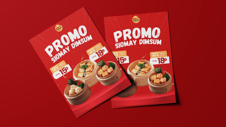 Desain Poster Produk, Menarik & Harga Terjangkau