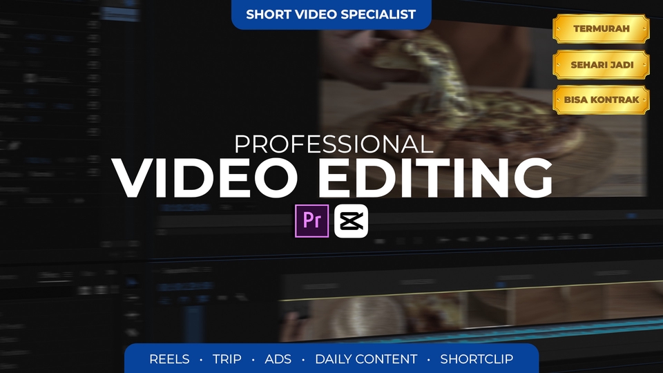 Jasa Edit Video Reels 1 Menit Sehari Jadi