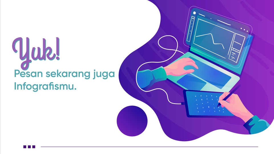 Desain Infografis Menarik Premium