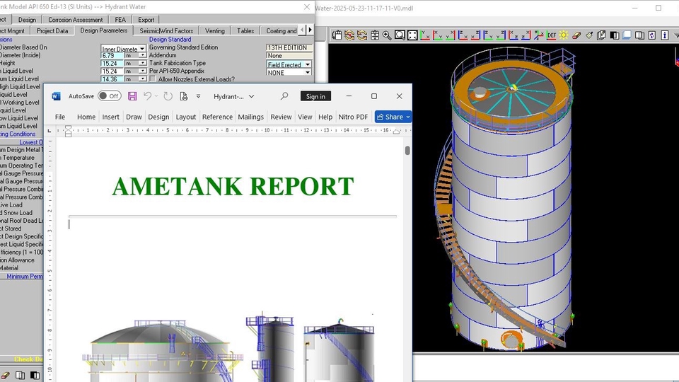 Analisa Tangki AmeTank Sesuai API