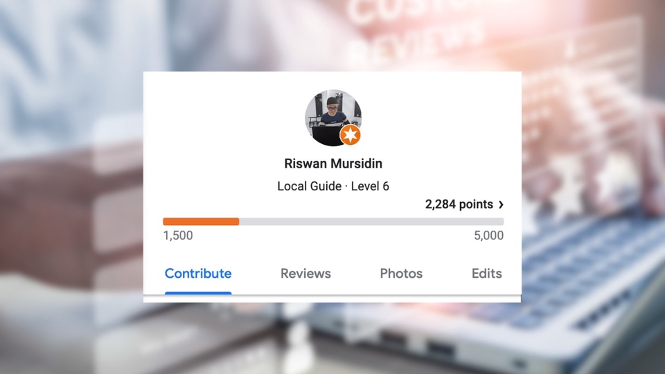 Jasa Review Google Business Bintang 5 (Local Guide Level Up)