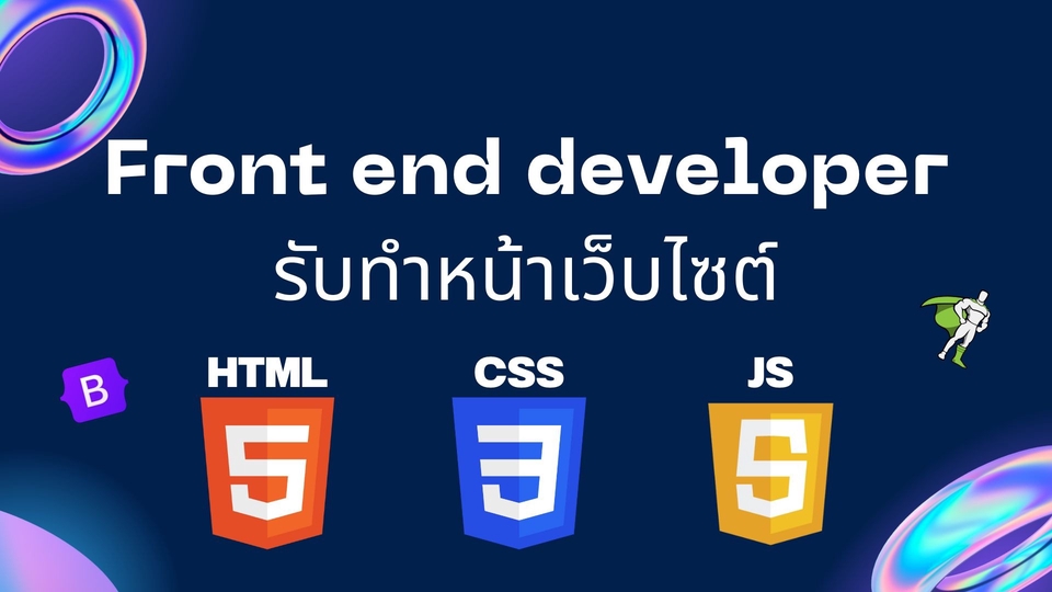 รับทำเว็บไซต์ Html Css แบบ Responsive Design 4013