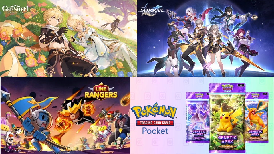 รับดูแลไอดี Genshin Impact / Honkai Star Rail / Line Rangers / Pokemon ...