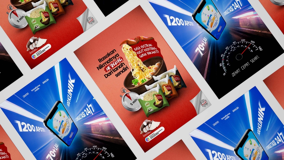 Poster Event, Flyer, Tugas, Ilmiah, dan Iklan Produk (BUKAN TEMPLATE CANVA)