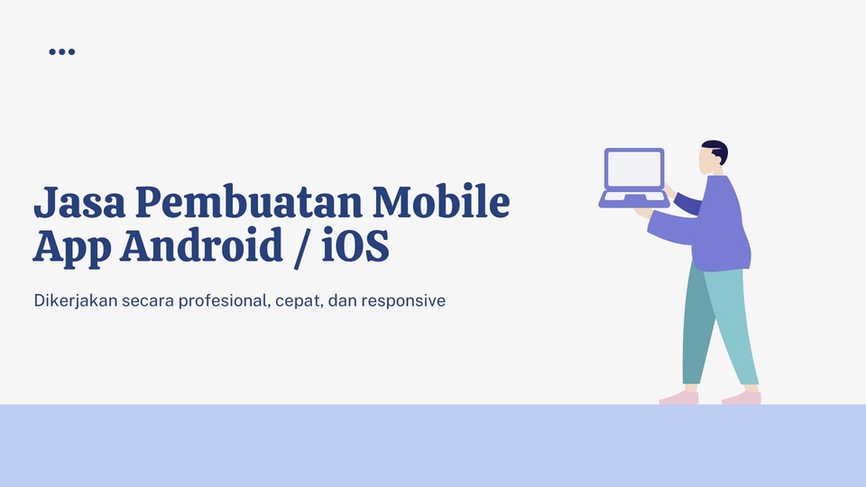 Jasa Pembuatan Mobile Apps Android / Hybrid (Android/iOS) + Backend API
