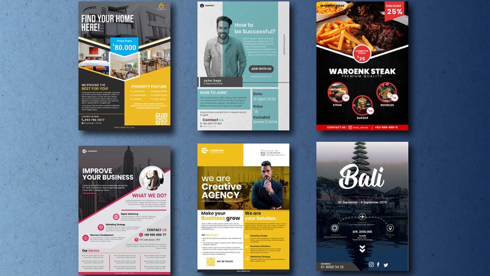 Desain Brosur, Flyer