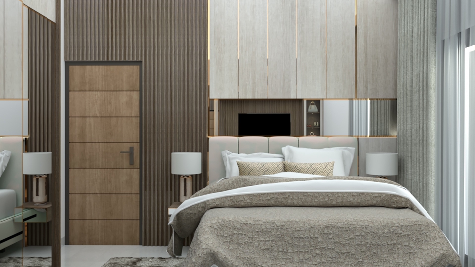 Design 3D Interior Ruangan & Furniture Rumah, Kantor, Kitchen Set