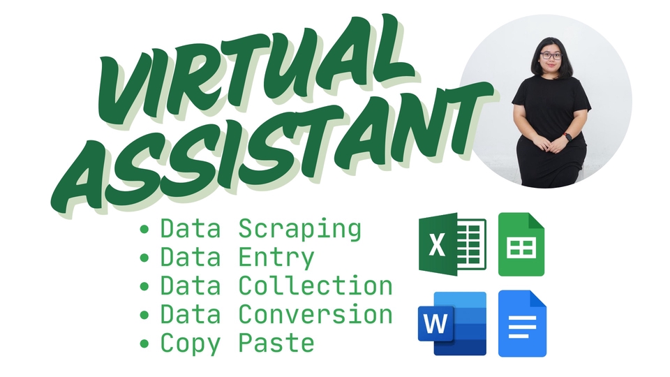 Virtual Assistant for Data Entry