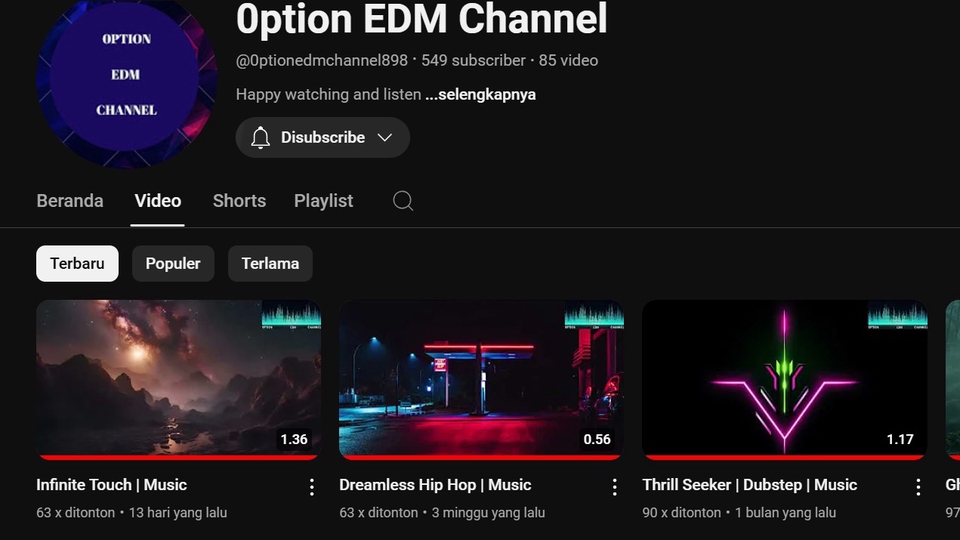 Musik Backsound / EDM