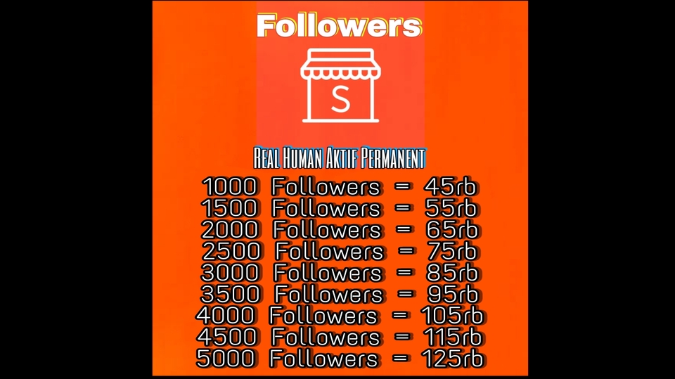 Followers Shopee Real Human Aktif Permanent