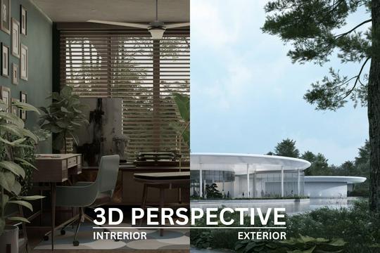 3D Perspective | 3D Animation | Exterior & Interior