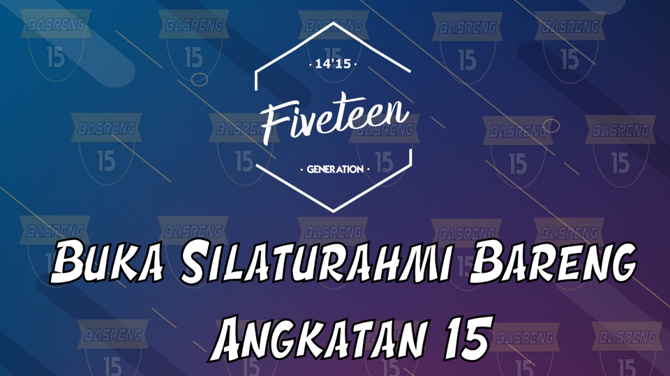 Desain Banner Modern Milenial