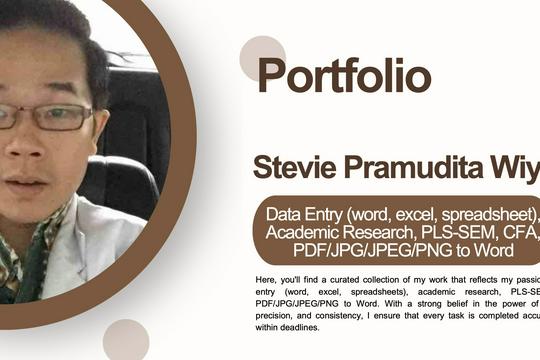 Portfolio Data Entry and Other Skill