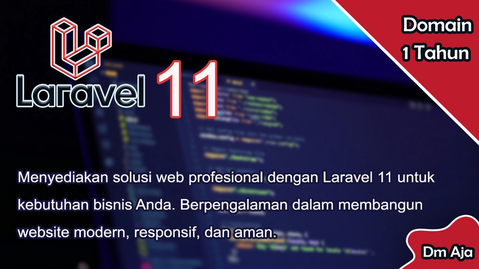 Pembuatan Website Fullstack Programmer Laravel 11