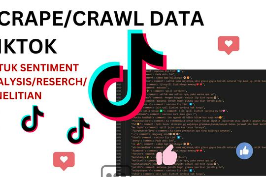 Scrape/Crawal data komentar Tik Tok