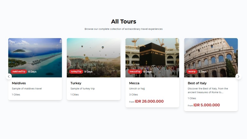 Pembuatan website landing page, CMS system & Troubleshooting/bug fixing Next js & React js