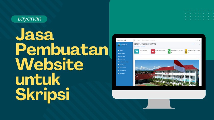 Jasa Pembuatan Website untuk Skripsi atau tugas SI/TI SPK/Sistem Informasi/E-Commerce/LMS/SIAKAD DLL