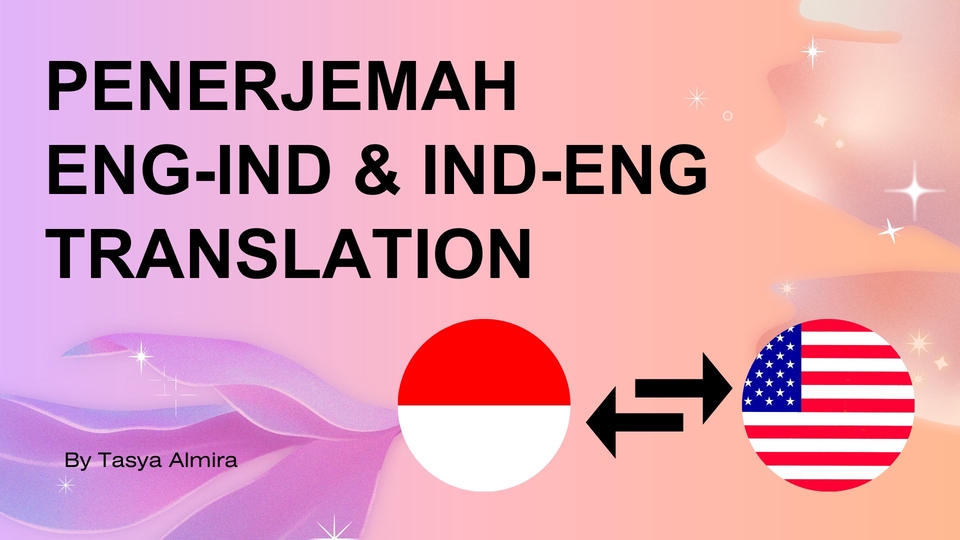 JADI 1 HARI! JASA TRANSLATE ENG-IND & IND-ENG TERMURAH