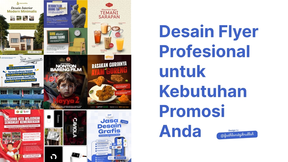 Jasa Desain Flyer Profesional untuk Kebutuhan Promosi Anda