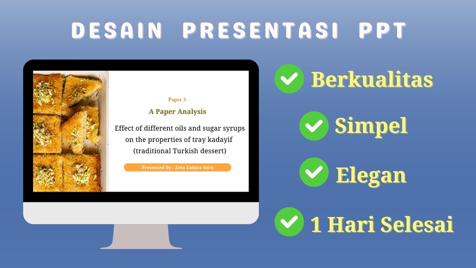 Desain Presentasi PPT Tugas Kuliah, Seminar, Acara, Bisnis Berkualitas ...