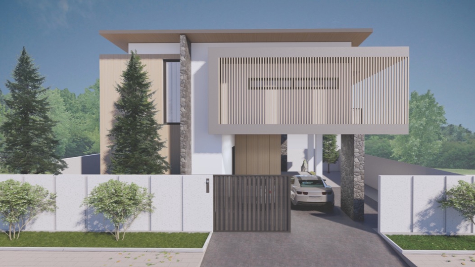 3D Sketchup / 3D Perspective - Exterior and Interior