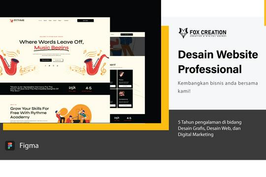 Desain & Re-Desain Website Murah
