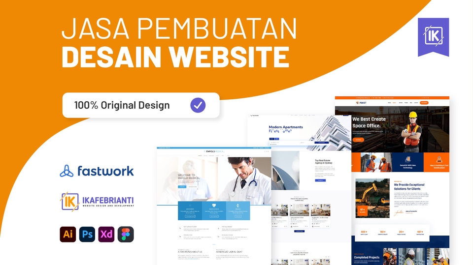 TERBAIK!!! Website Design Professional - Figma/Adobe Illustrator ...