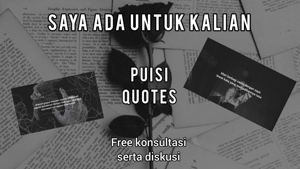 JASA PENULISAN PUISI DAN QUOTES MENARIK GEN Z