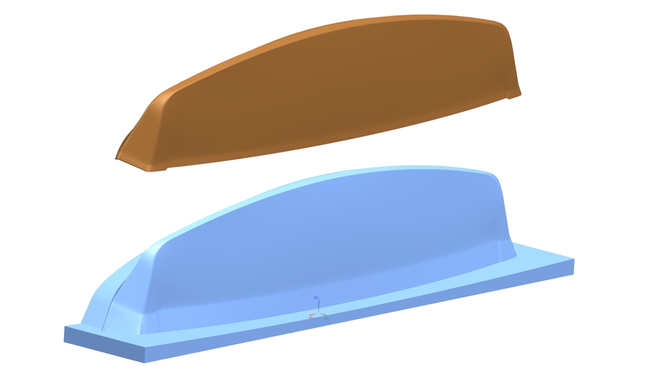 รับเขียนผิวงาน Class A surface and mold design หรือเขียนงานตามไฟล์ scan