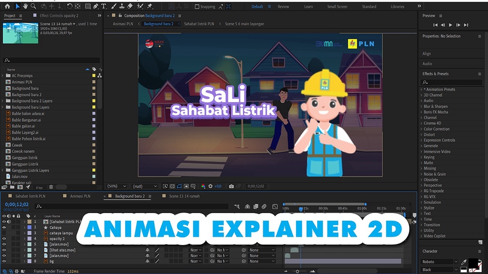 Animasi Explainer 2D untuk promosi UMKM, Edukasi dan Iklan