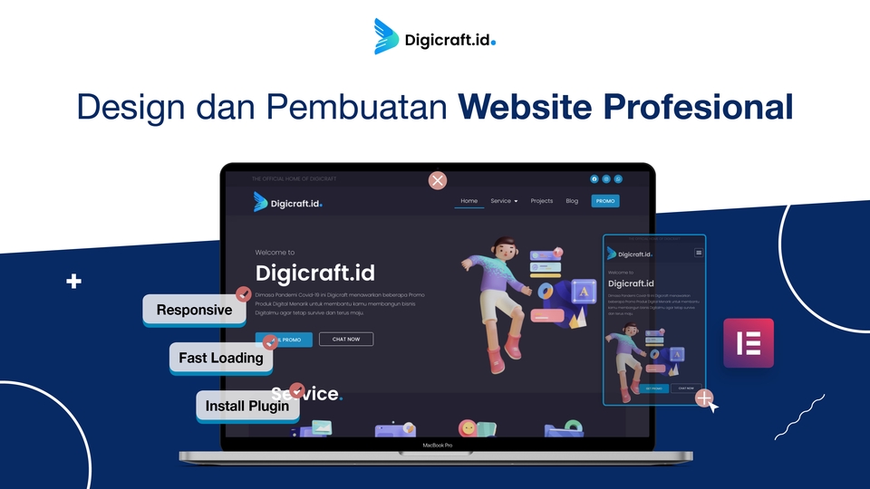 Desain & Pembuatan Website Profesional Murah