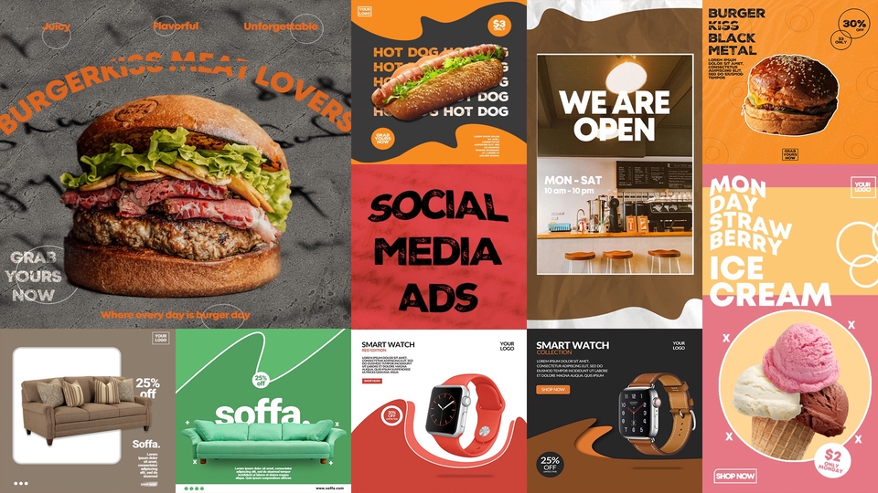 Banner Iklan Sosial Media