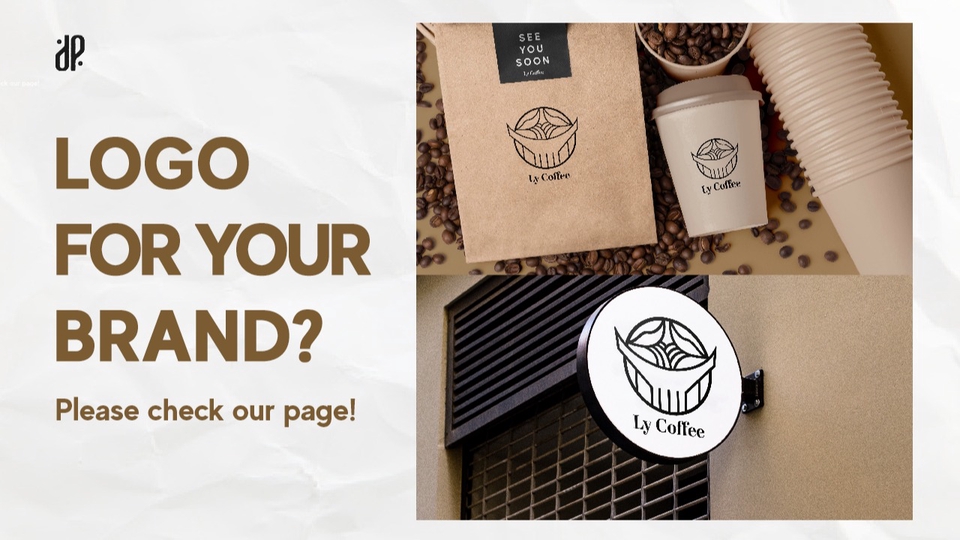 Membuat logo brand (coffee shop, cosmetics, fashion, startup, food ...