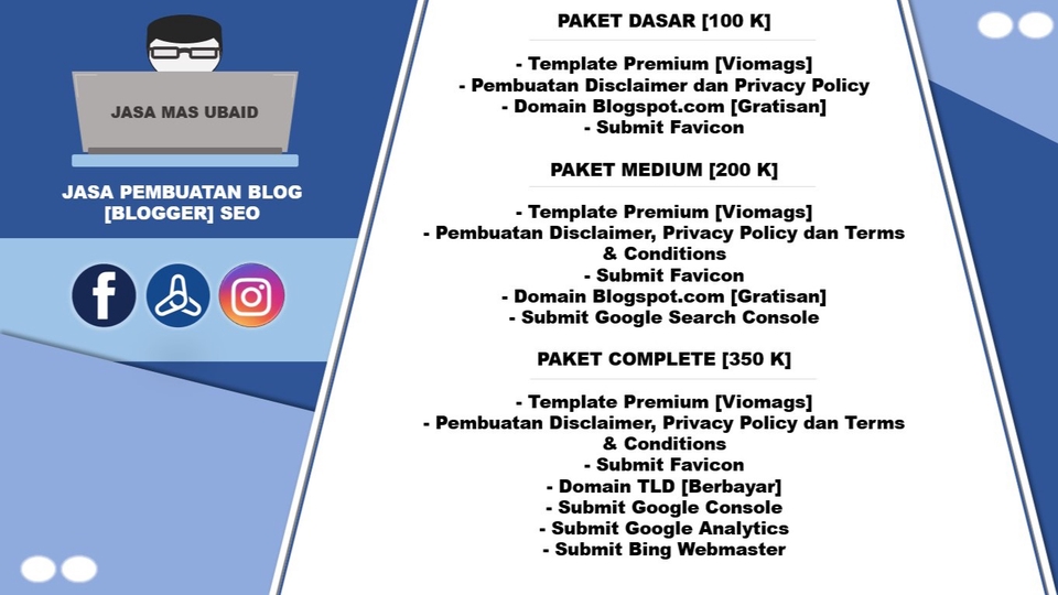 Jasa Pembuatan Blog SEO Murah, Terjangkau dan Siap Pakai