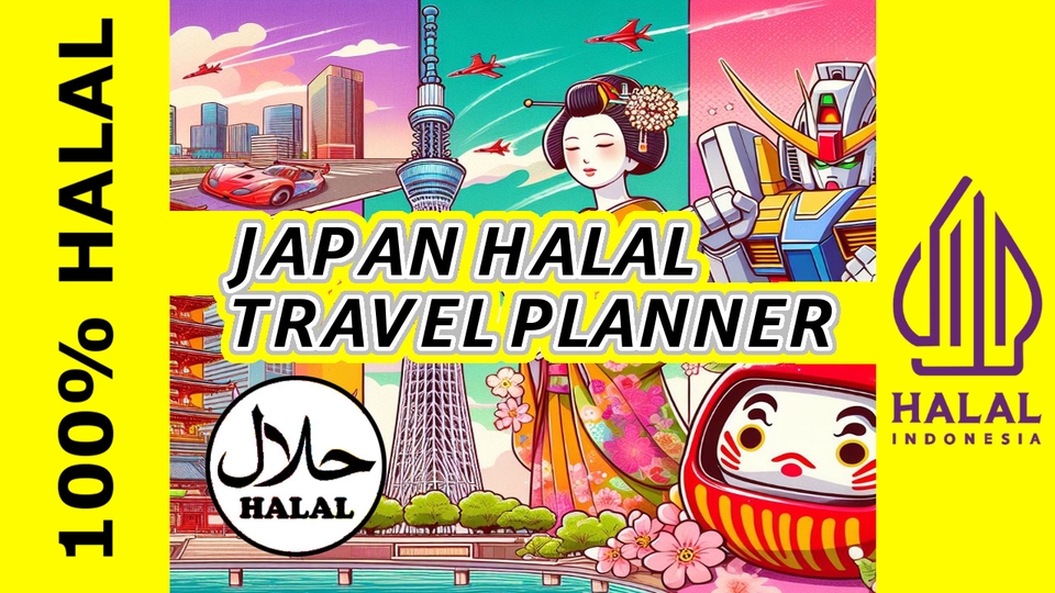 Japan Halal Travel Itinerary Planning