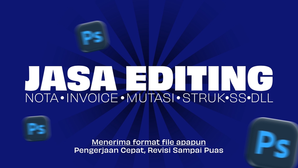 Jasa Editing Nota, Invoice, Mutasi, Struk, SS, dll.