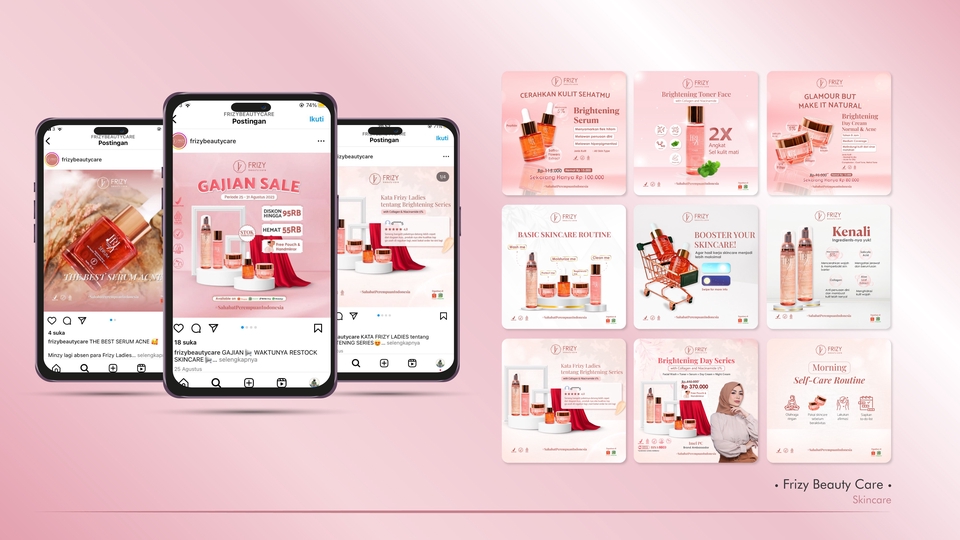 Desain Feed dan Story menarik untuk Instagram