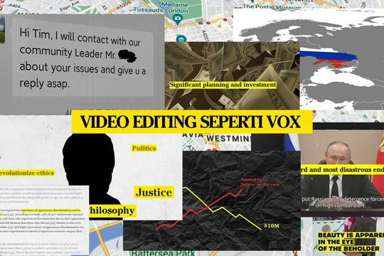 Video Editing Dokumenter, Youtube seperti Vox